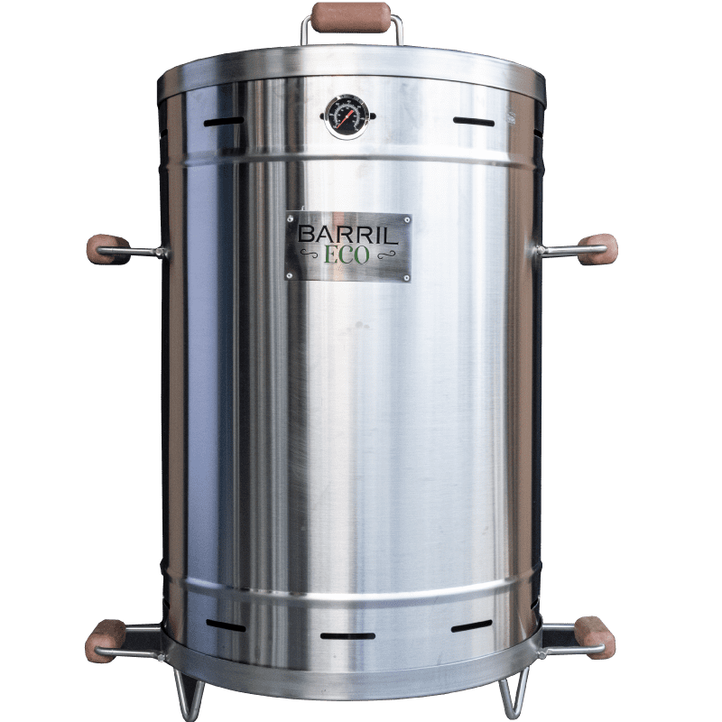Barril Asador Eco de Acero Inoxidable Mediano - Agaval