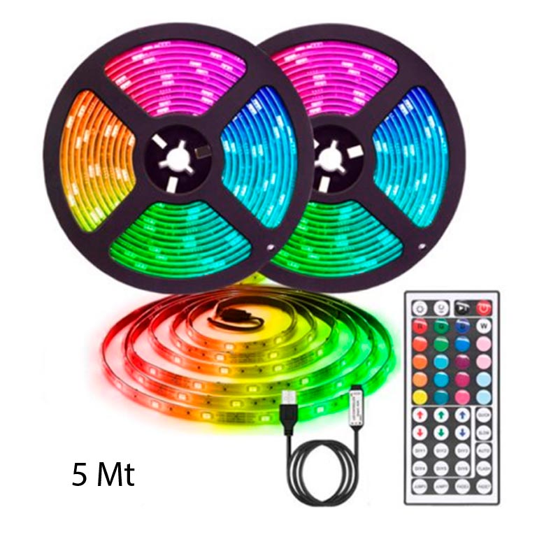Luces Led Strip 60l 5mtr - Agaval