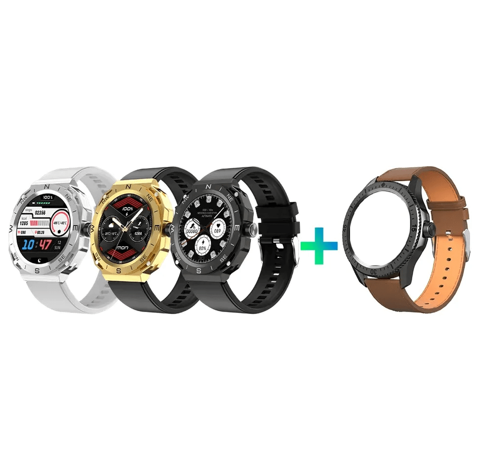Reloj inteligente Mobulaa Modelo SK22 Smartwatch Dorado - Agaval
