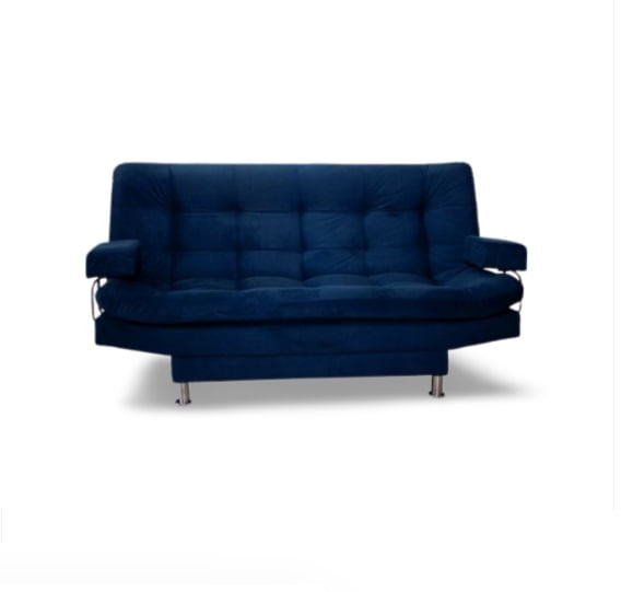 Sofá Cama E-madera Azul Grace - Agaval