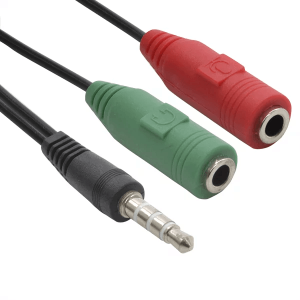 Cable Adapt. 3.5mm A Mic Y Audio B528 - Agaval