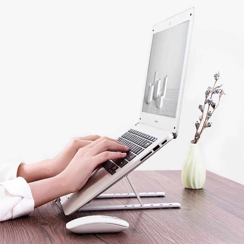 Soporte base para pc portatil X Aluminio - Agaval