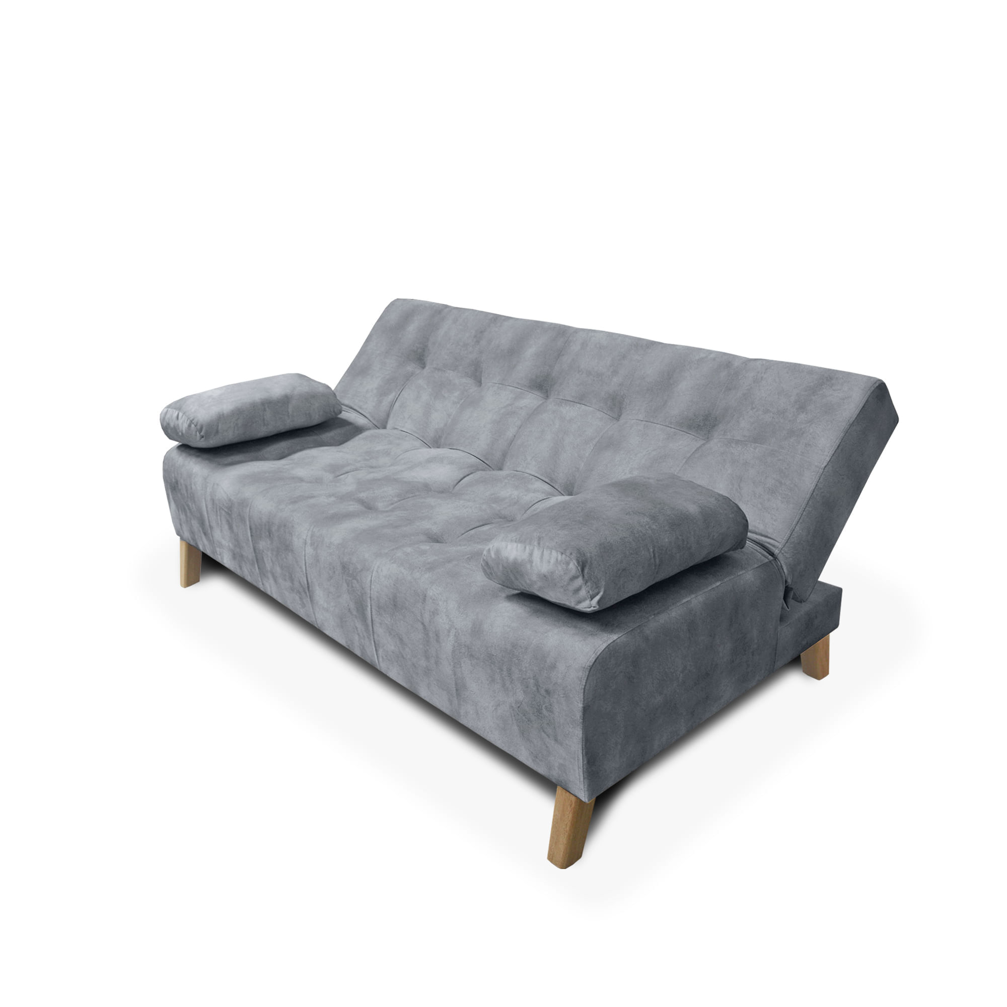 Sofacama Leroy 3 Posiciones Tela gris - Agaval