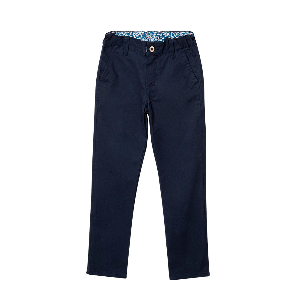 PANTALON CODELIN NIÑO 410520 AZUL - Agaval