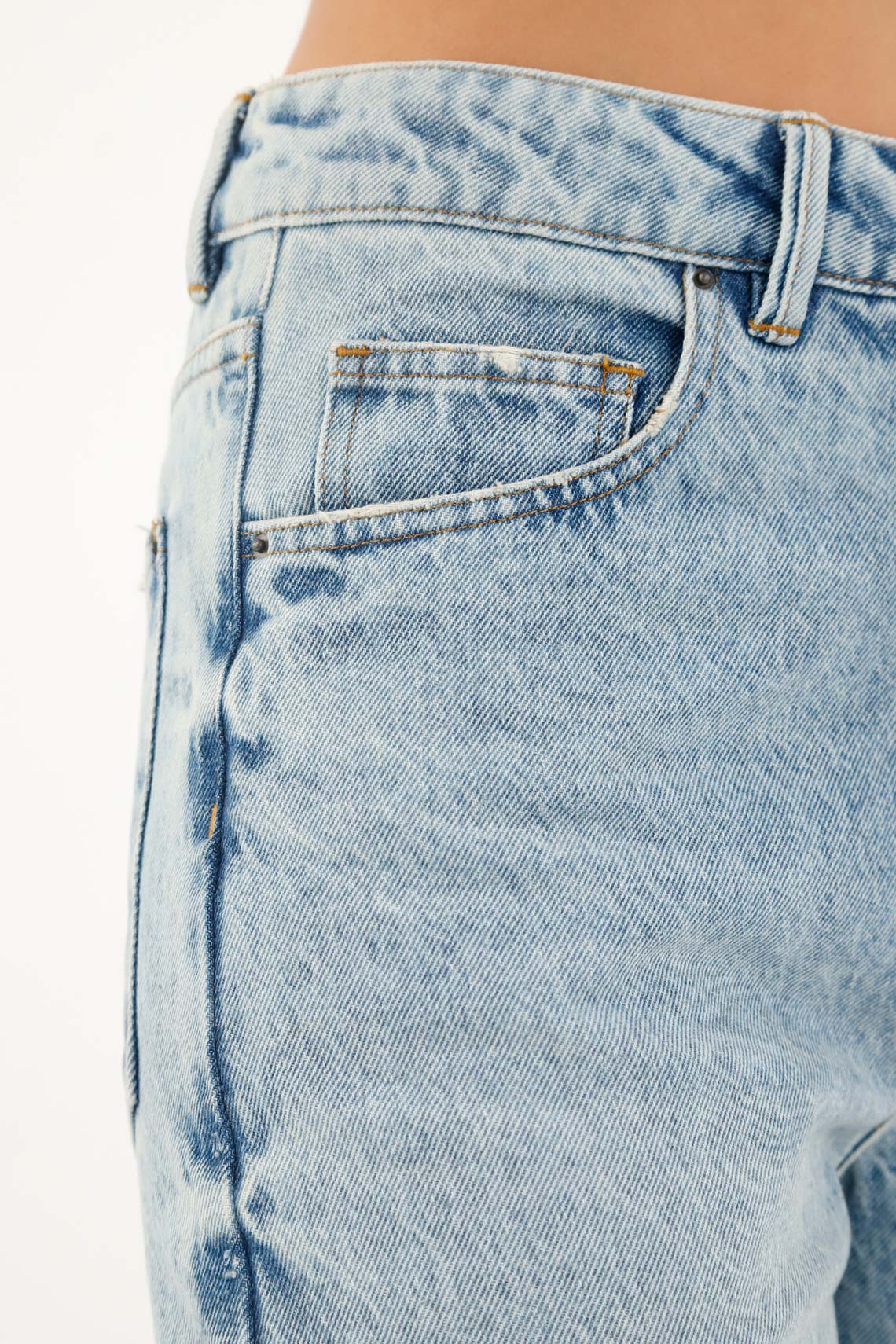 Jean Recto azul claro para mujer - Agaval