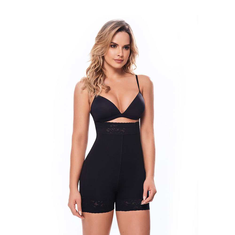 Short Bruna Negro - Agaval