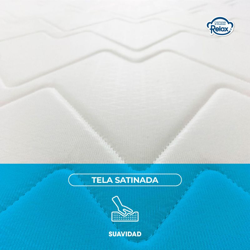 Colchón Semidoble con Base Cama Vital Air Colchones Relax 120x190x22cm ... Colchón Semidoble con Base Cama Vital Air Colchones Relax 120x190x22cm ...