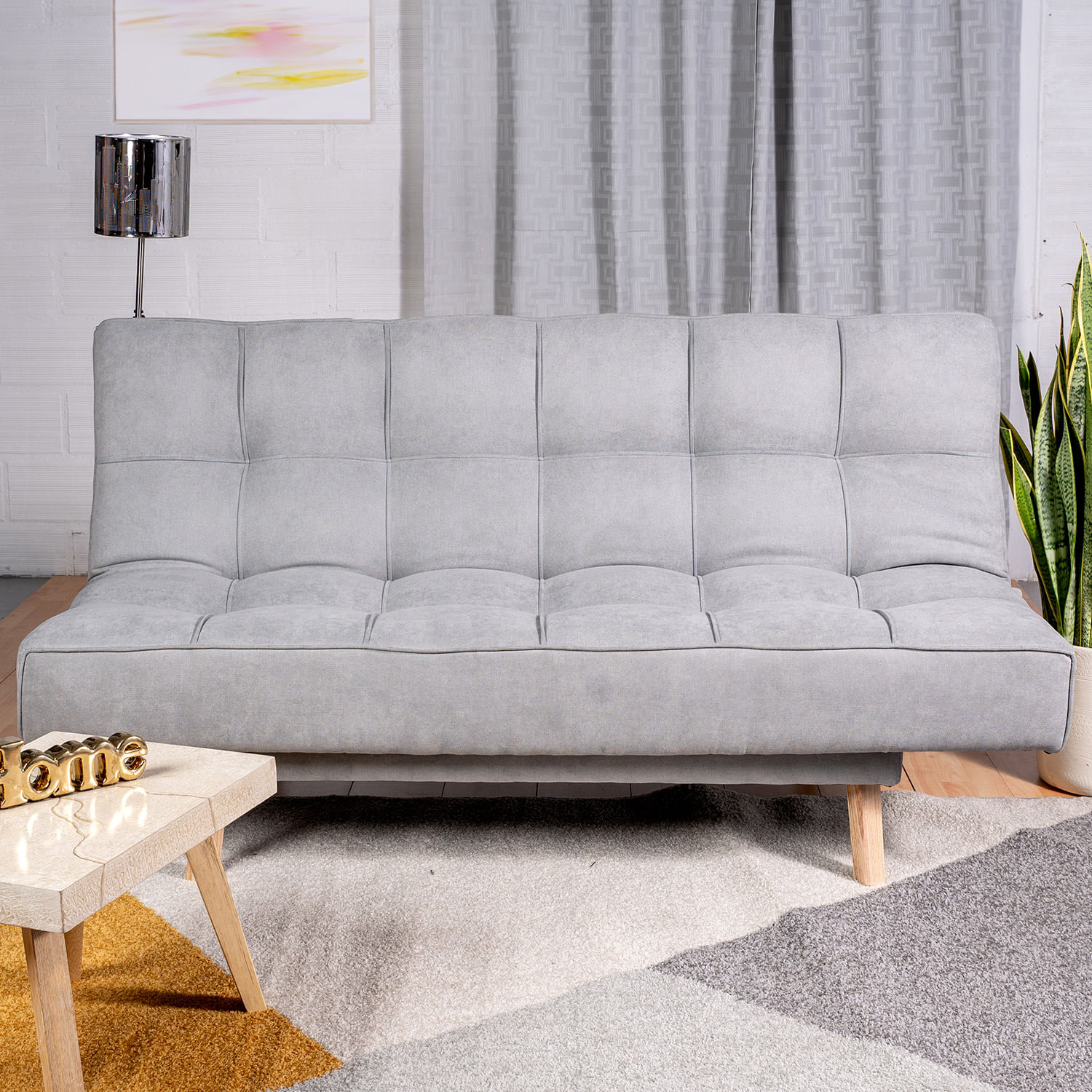 Sofá Emma Gris Plata - Agaval