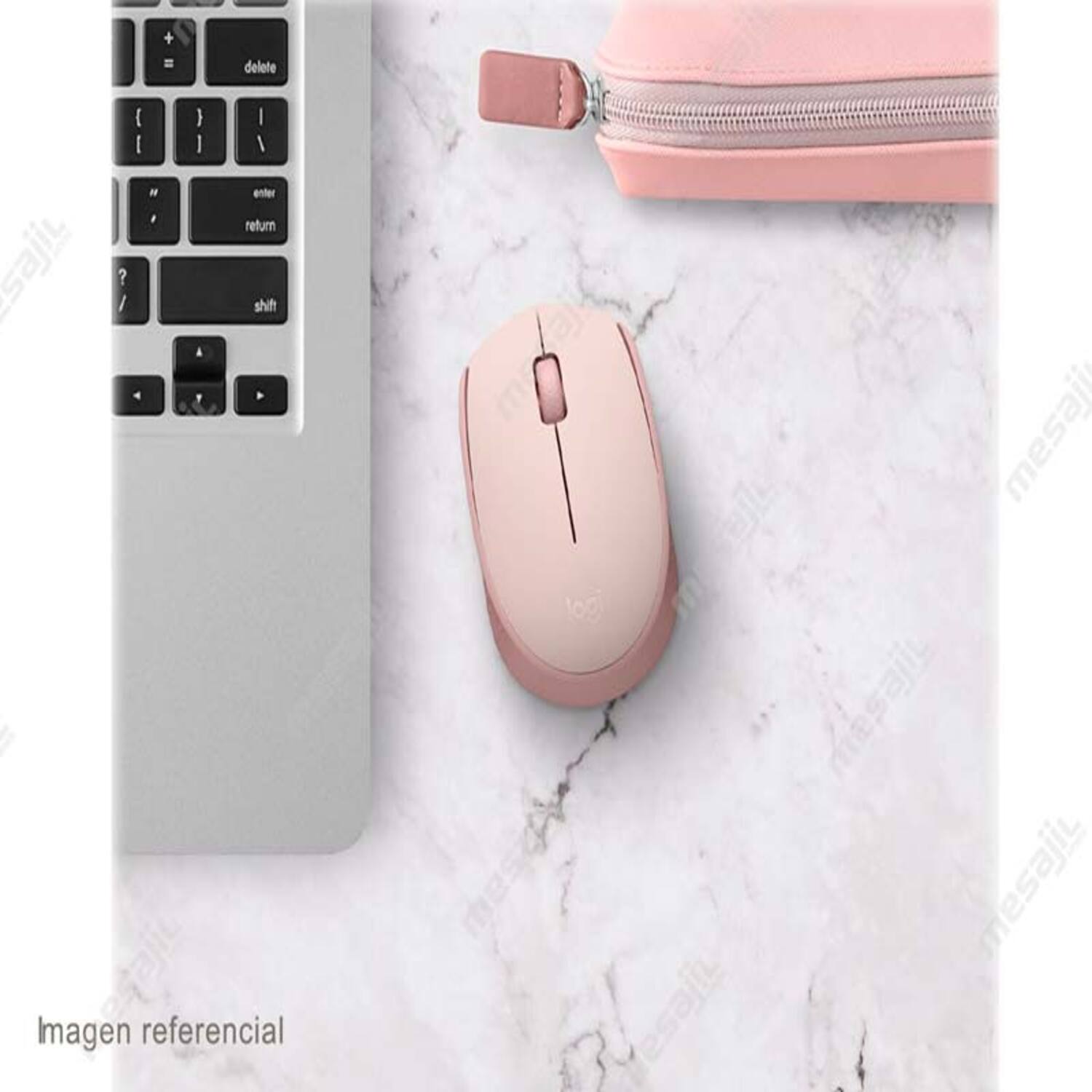 Mouse inalámbrico M170 Logitech color rosa - Agaval