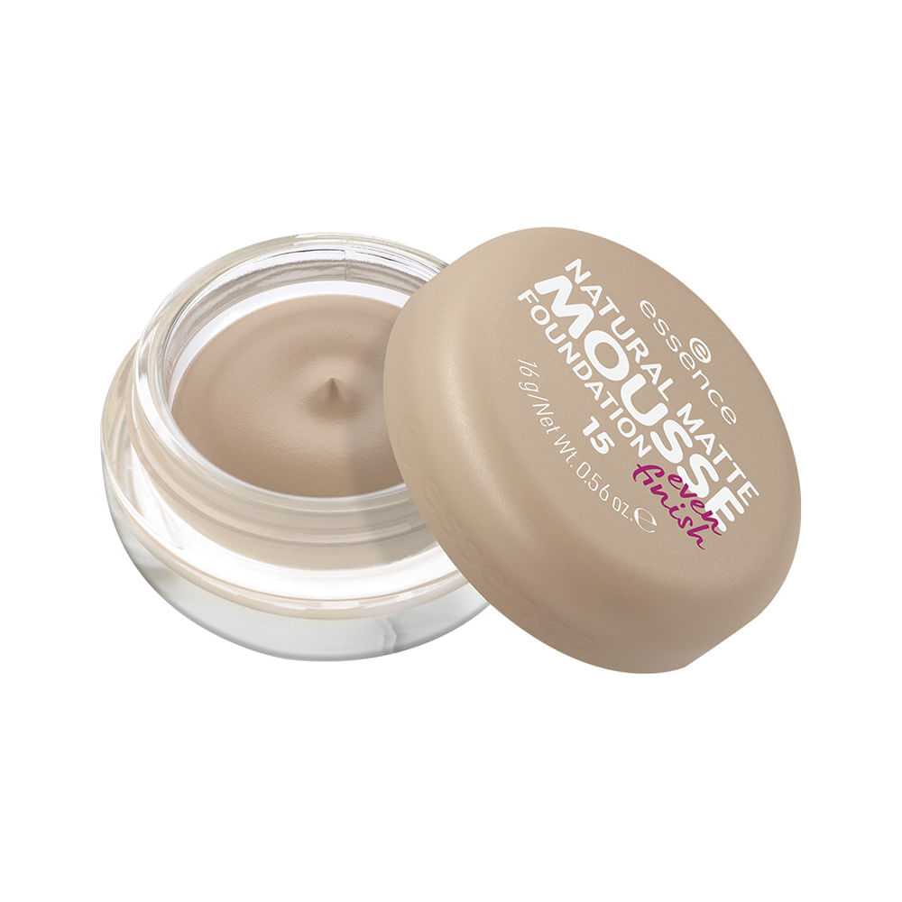Base Essence Mousse Natural Matte 16gr - Agaval