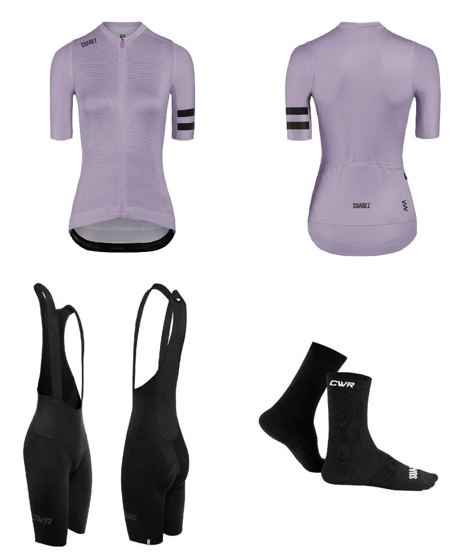 Combo Ciclismo Mujer Suarez Amor y Amistad Cyclewear - Agaval