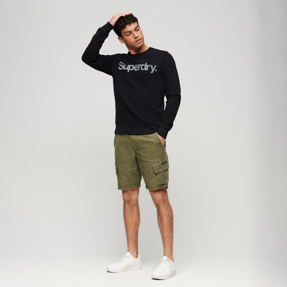 Buzo Cerrado Para Hombre Core City Loose Crew Superdry - Agaval