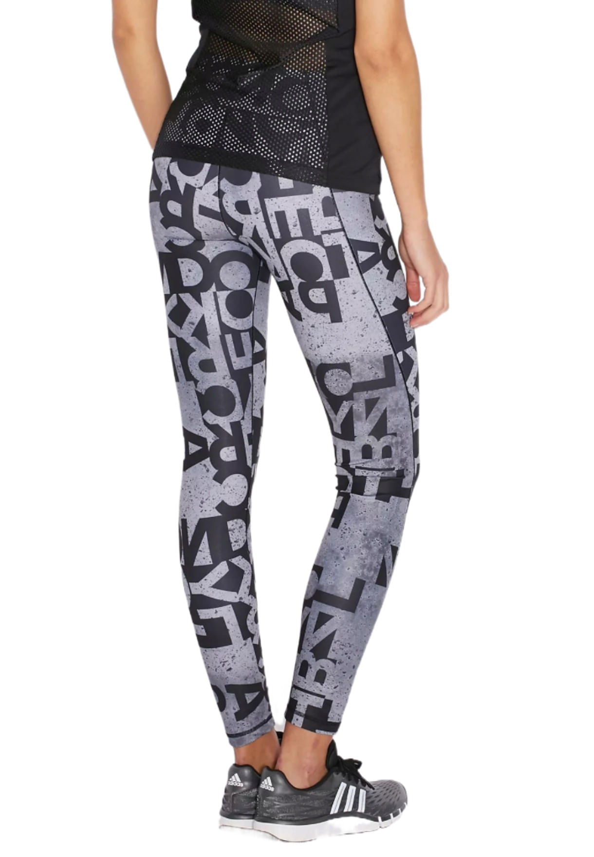 Licra Adidas Typo Logo Tights Mujer - AJ5049 - Agaval