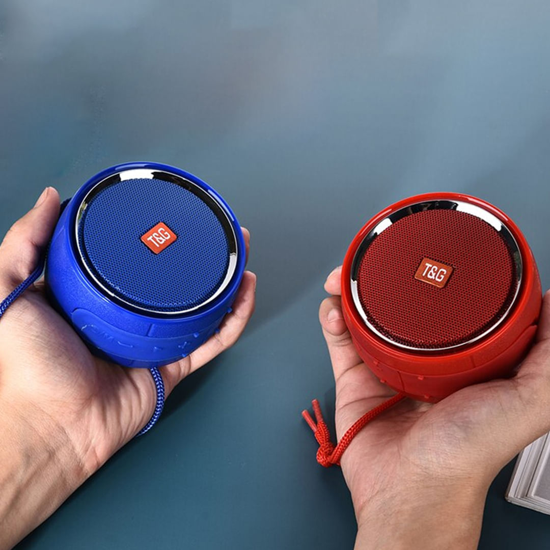 Parlante Mini Altavoz Bluetooth Portátil Circular Usb Tg-536 - Agaval