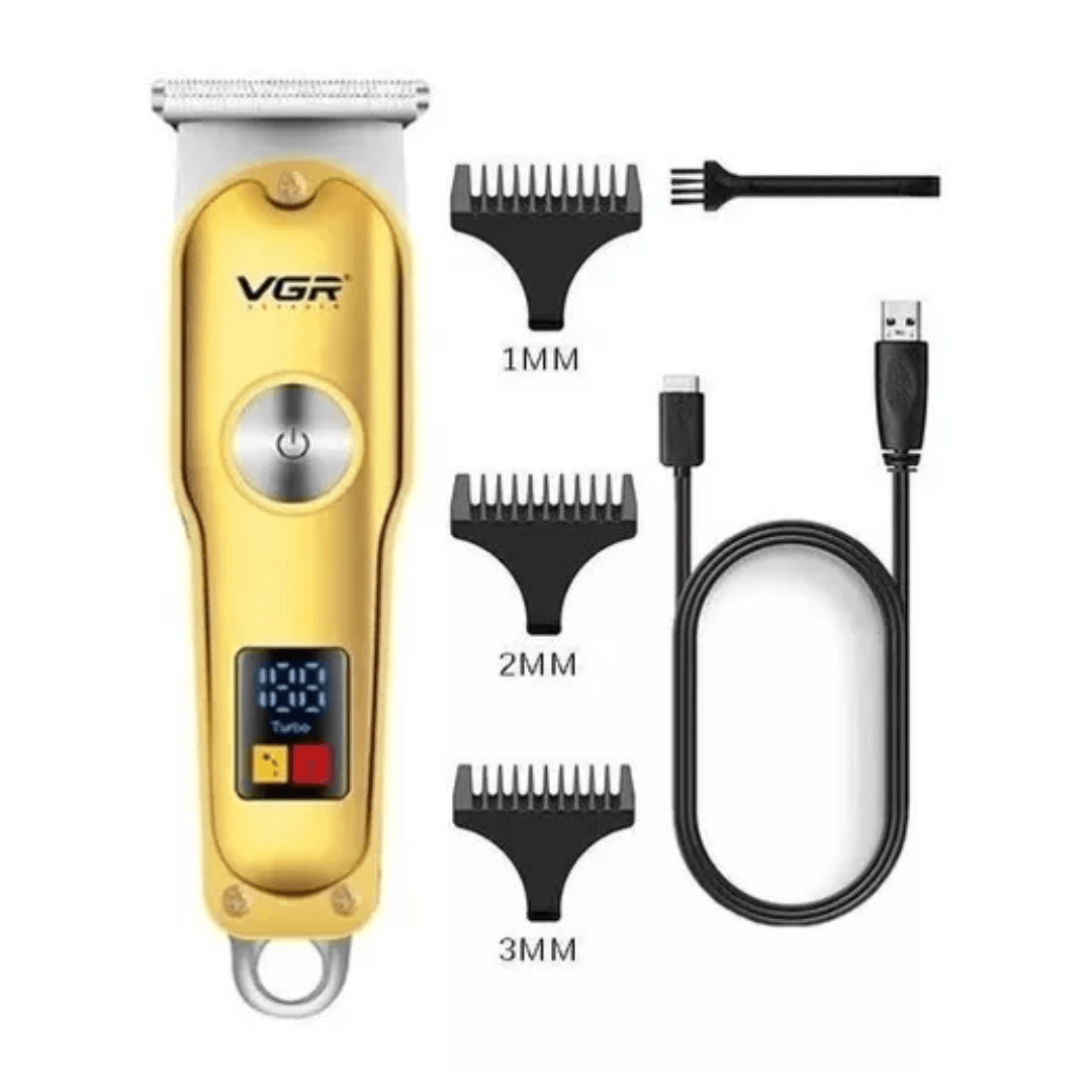 Maquina Patillera Vgr V-290 Con Pantalla Color Dorado - Agaval