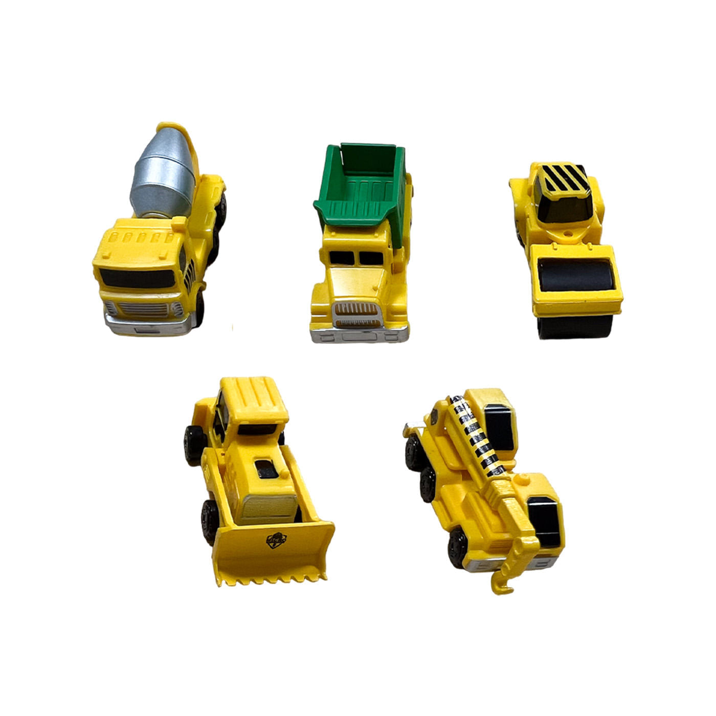 Pack x 5 Carros Construction Micro Systemz - Agaval
