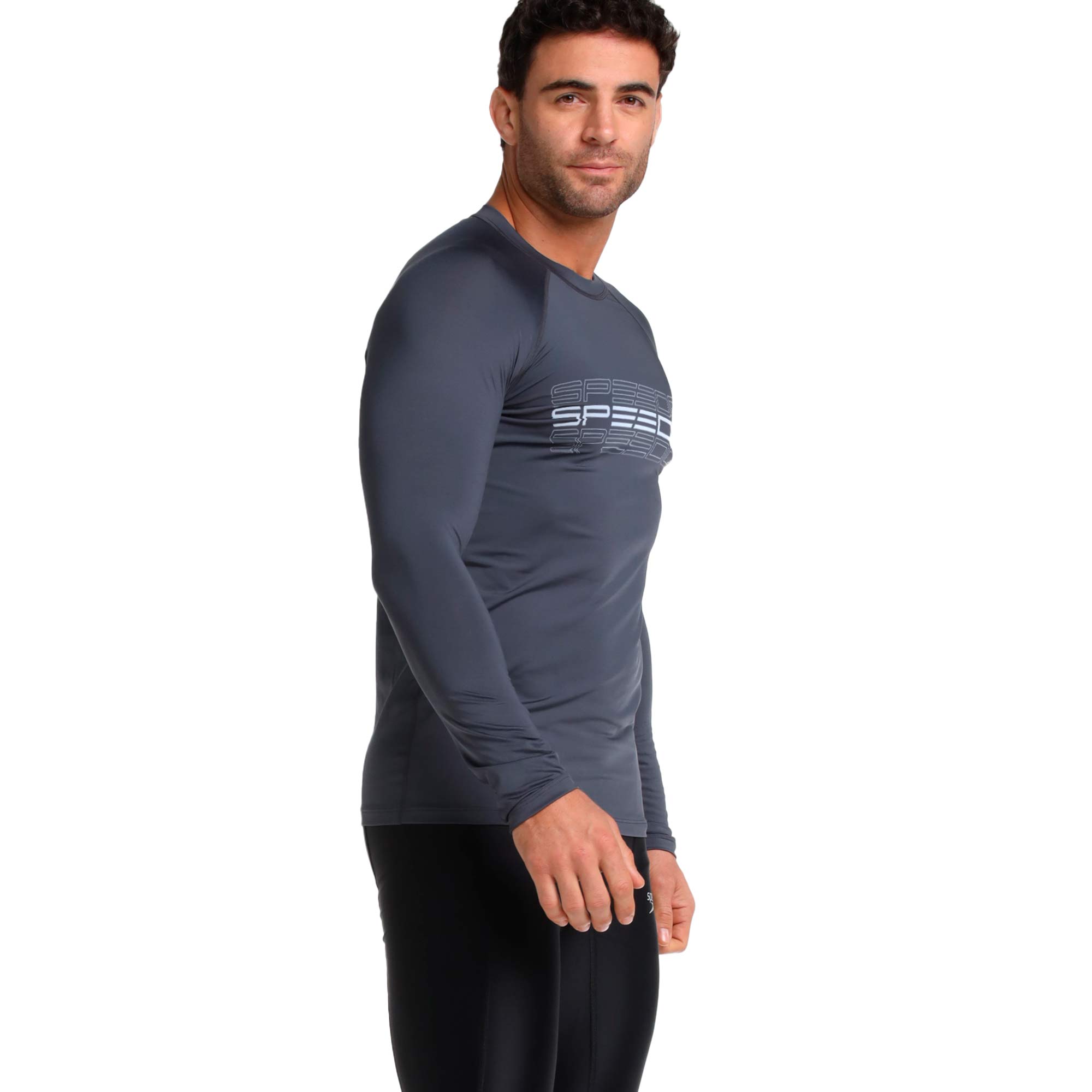 Camiseta Manga Larga Sunshine Speedo Lines Hombre - Agaval