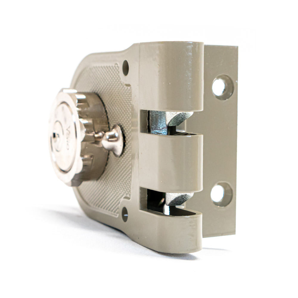 Cerradura sobreponer con candado derecha yale 396 Roseta - Agaval