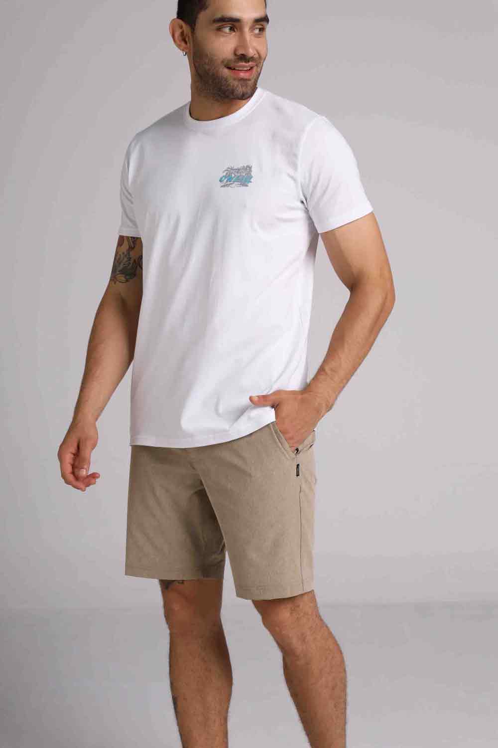 Camiseta Manga Corta Standard Fit Line Up Artist Series Hombre - Agaval