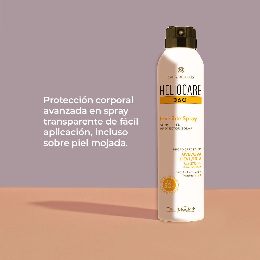 Heliocare 360 Invisible Spray SPF 50+ - Cantabria Labs - Agaval