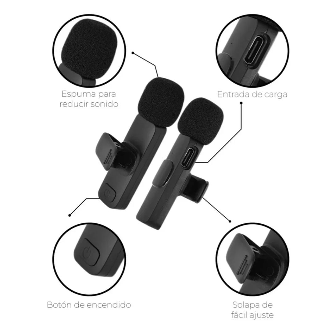 Micrófono Inalambrico Dual iGoma K-9 - Agaval