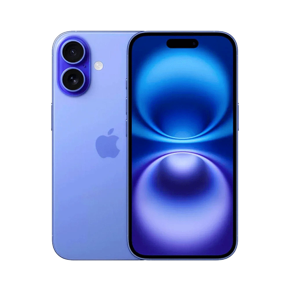 CELULAR APPLE IPHONE 16 5G 8+128GB E-SIM AZUL NUEVO - Agaval