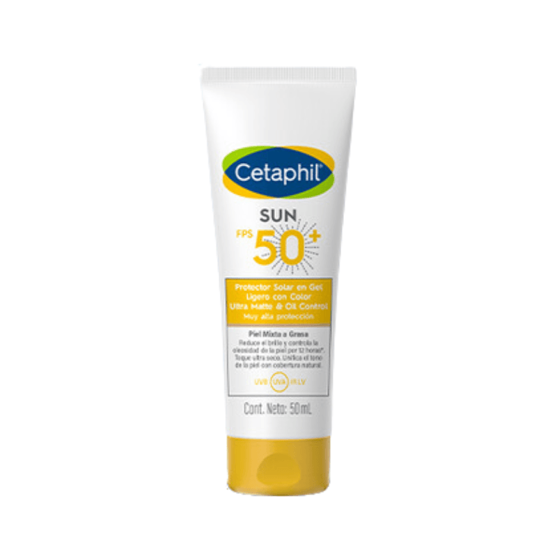 Cetaphil Sun Oil Control FPS 50+ Con Color y Ultra Mate x 50mL - Agaval