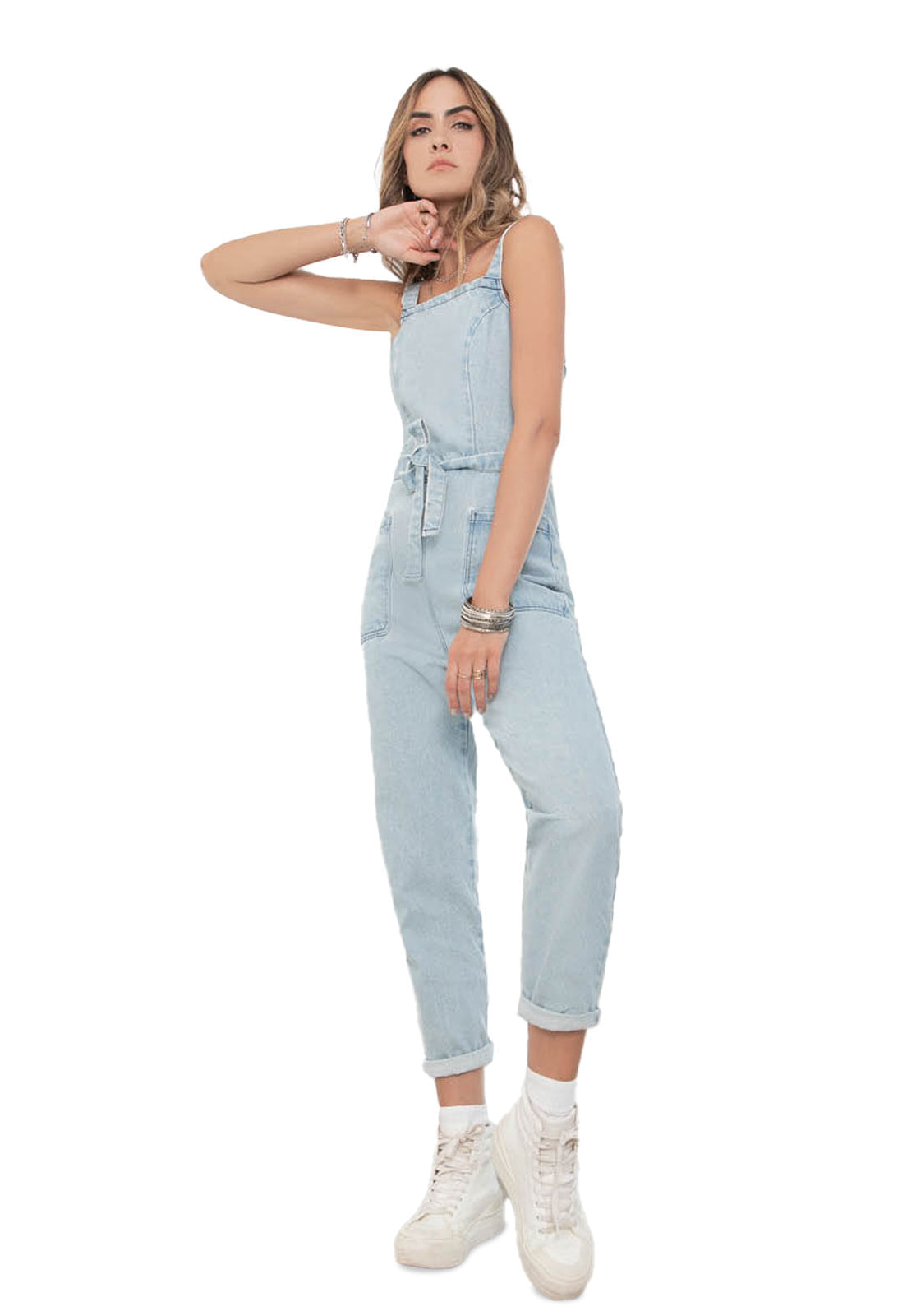 Overall Largo Mujer Azul Rutta 7181 - Agaval