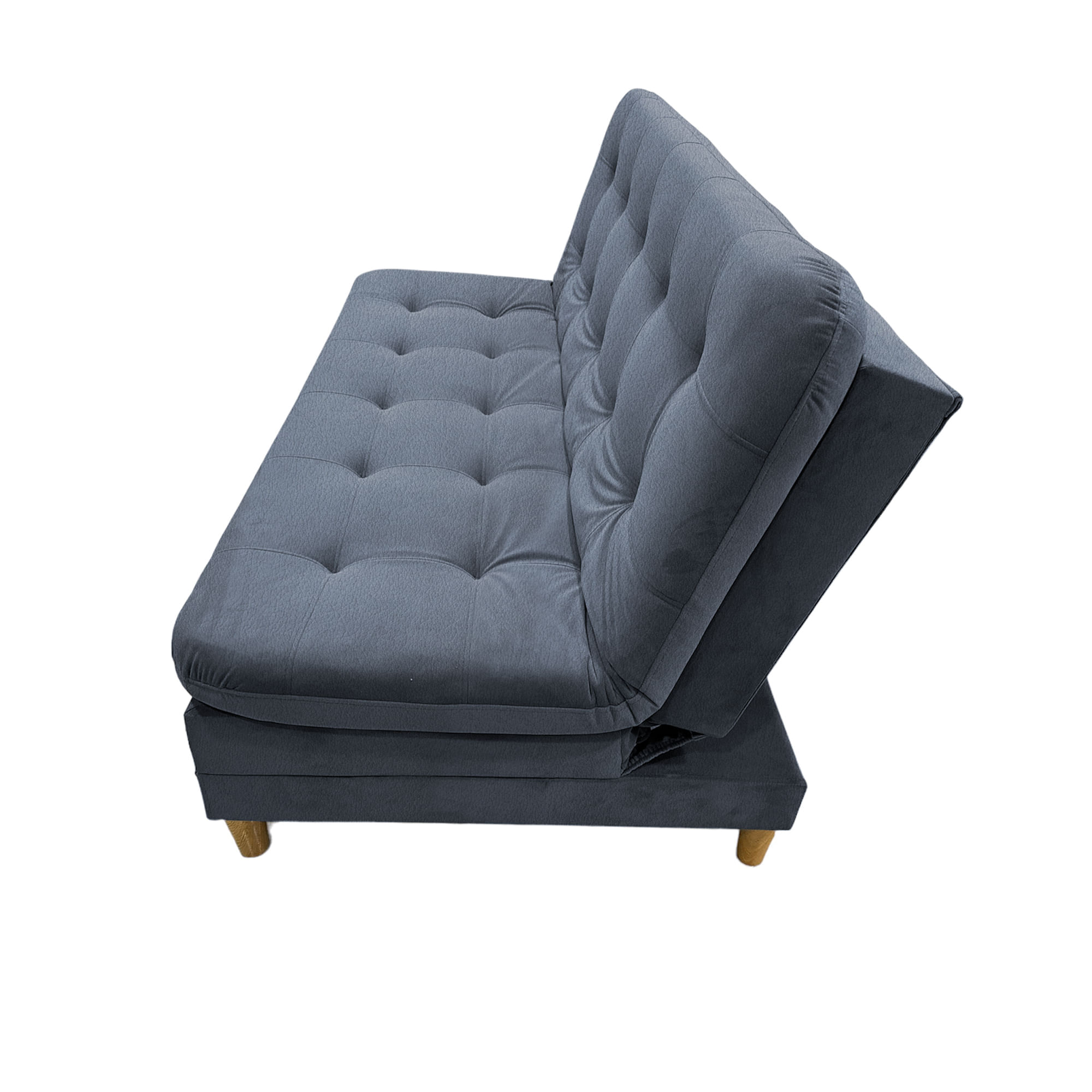 SOFA CAMA CLIC CLAC YEZZ 90X180X84 AZUL - Agaval