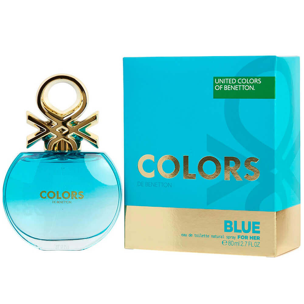 Perfume Colors Blue De Benetton Mujer 80ml - Agaval