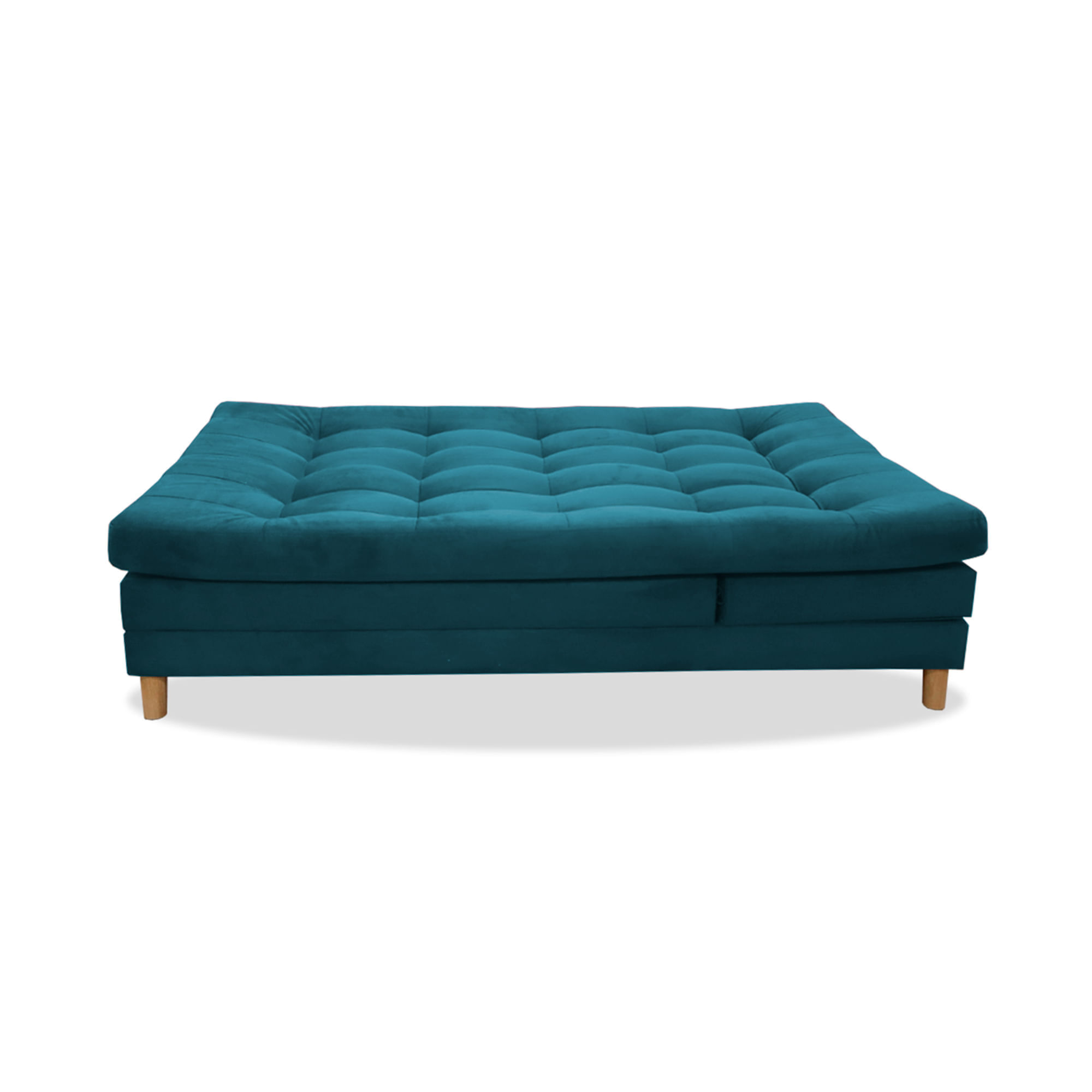 Sofa Cama Kalin Cinco Posiciones Turquesa - Agaval