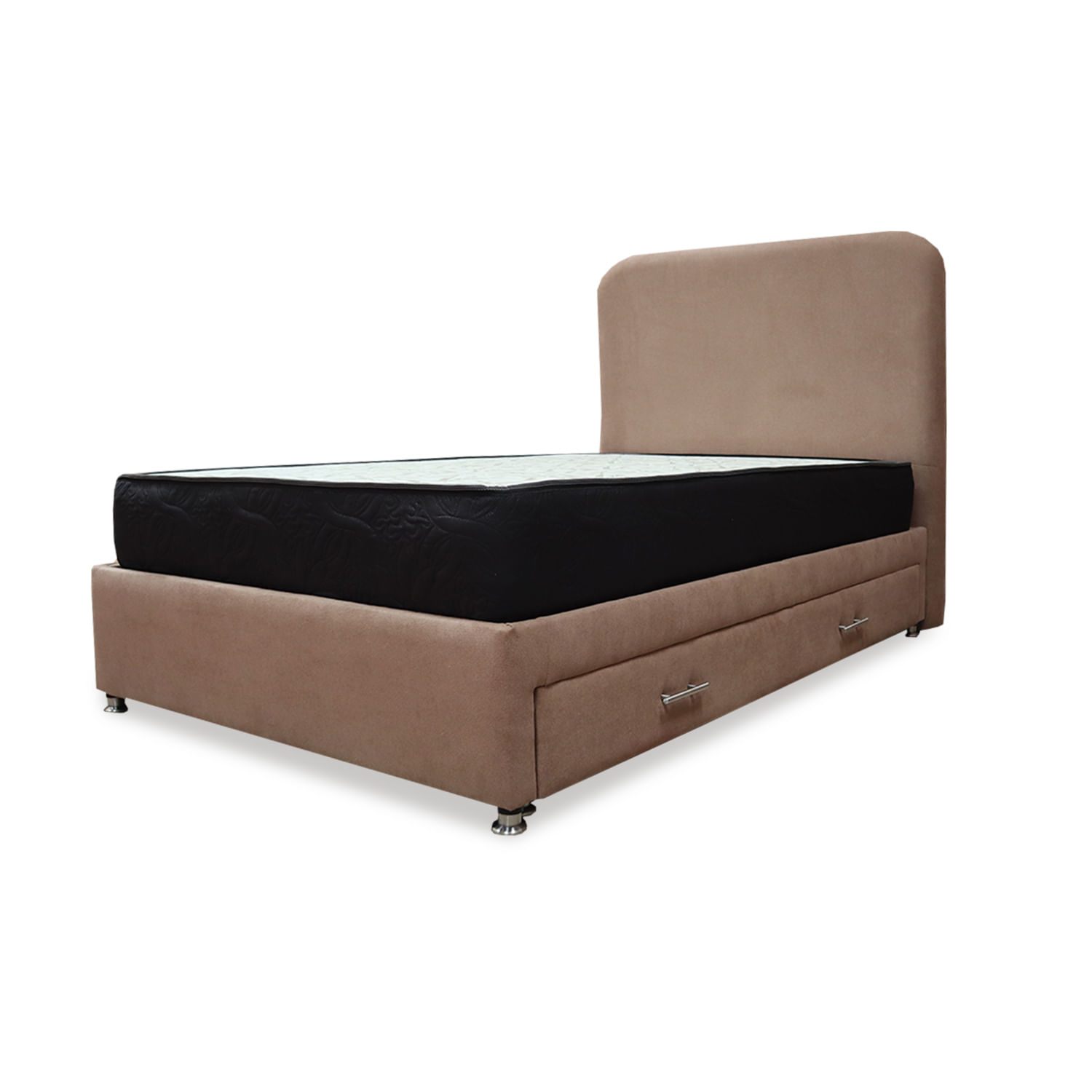 Combo Cama Tarima Nido Comfort 140 Doble Camel mas Espaldar - Agaval