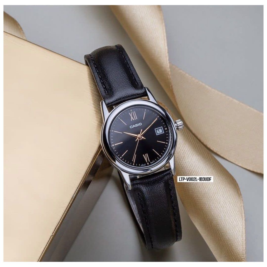 Reloj Casio LTP-V002L-1B3 Para Dama Original y Elegante - Agaval