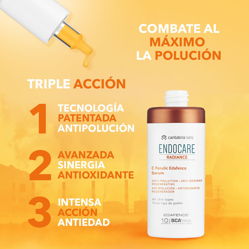 Endocare radiance C ferulic edafence serum - Cantabria Labs - Agaval