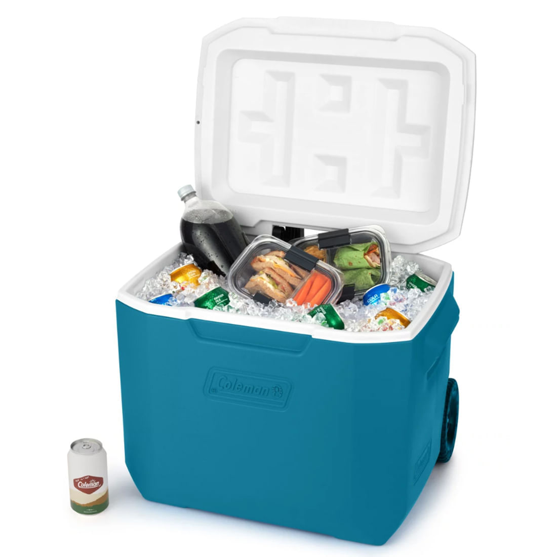 Nevera Portátil Coleman Cava Chiller 60QT Con Ruedas - Agaval