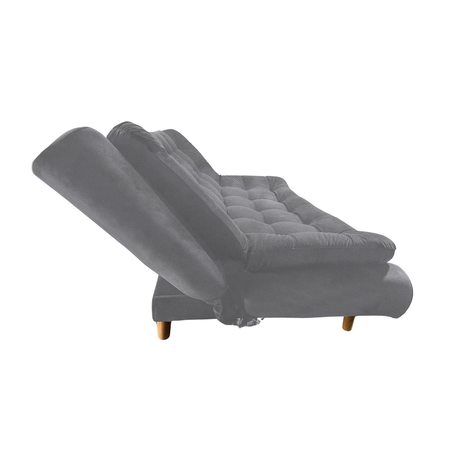 Sofa cama 3 Posiciones Clic Clac Kloe gris 170 cm - Agaval