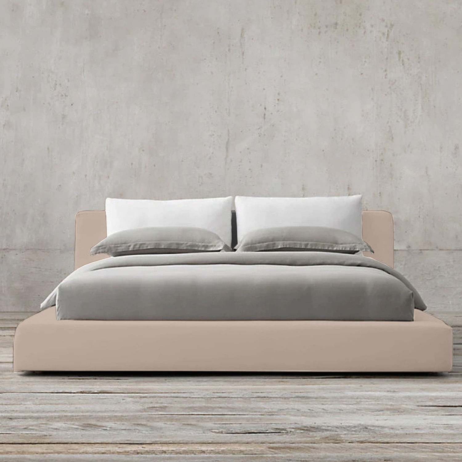 Cama Queen Astoria Beige - Agaval