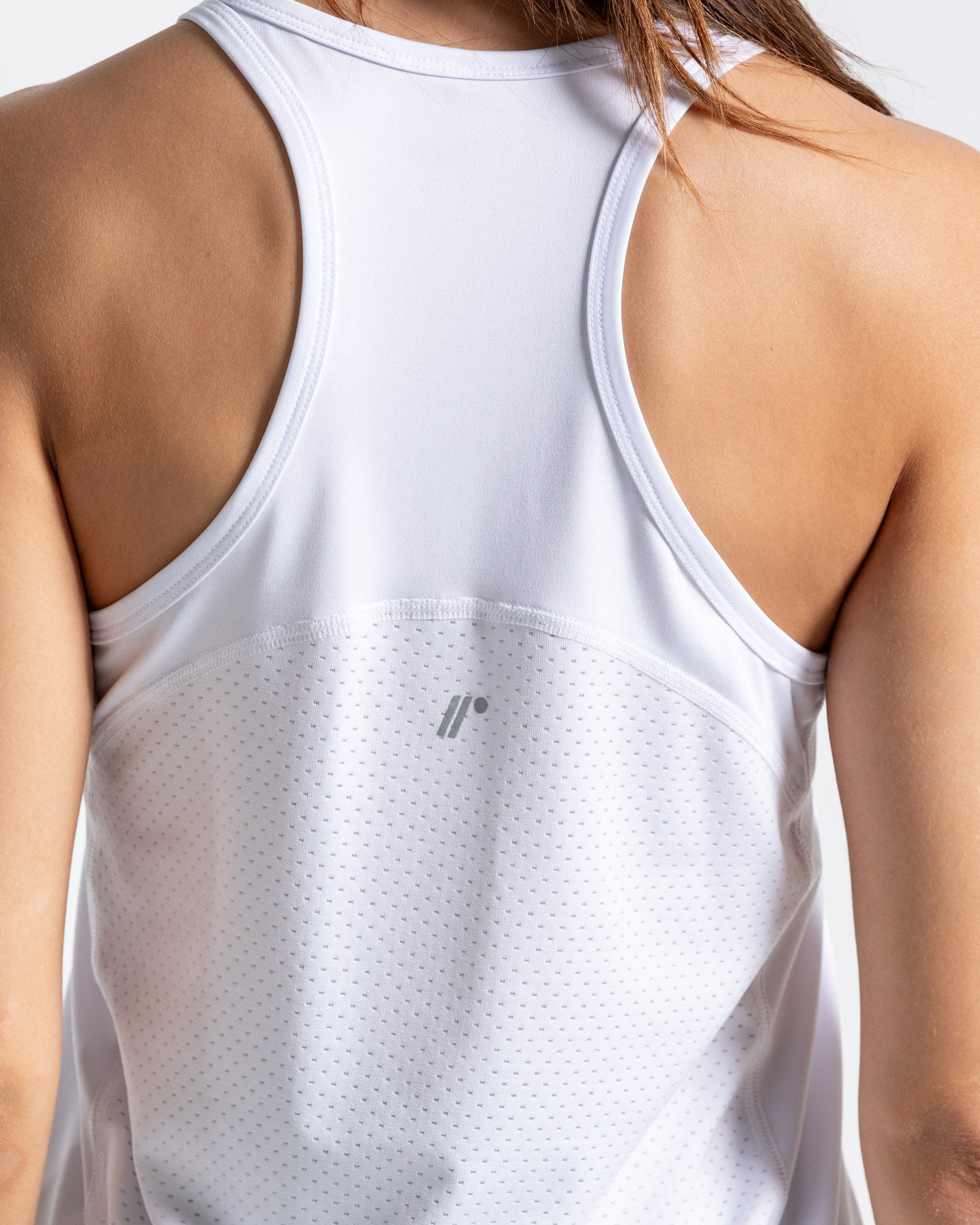 Esqueleto Equilibrio Con Panel En Malla, Color Blanco Para Mujer - Agaval