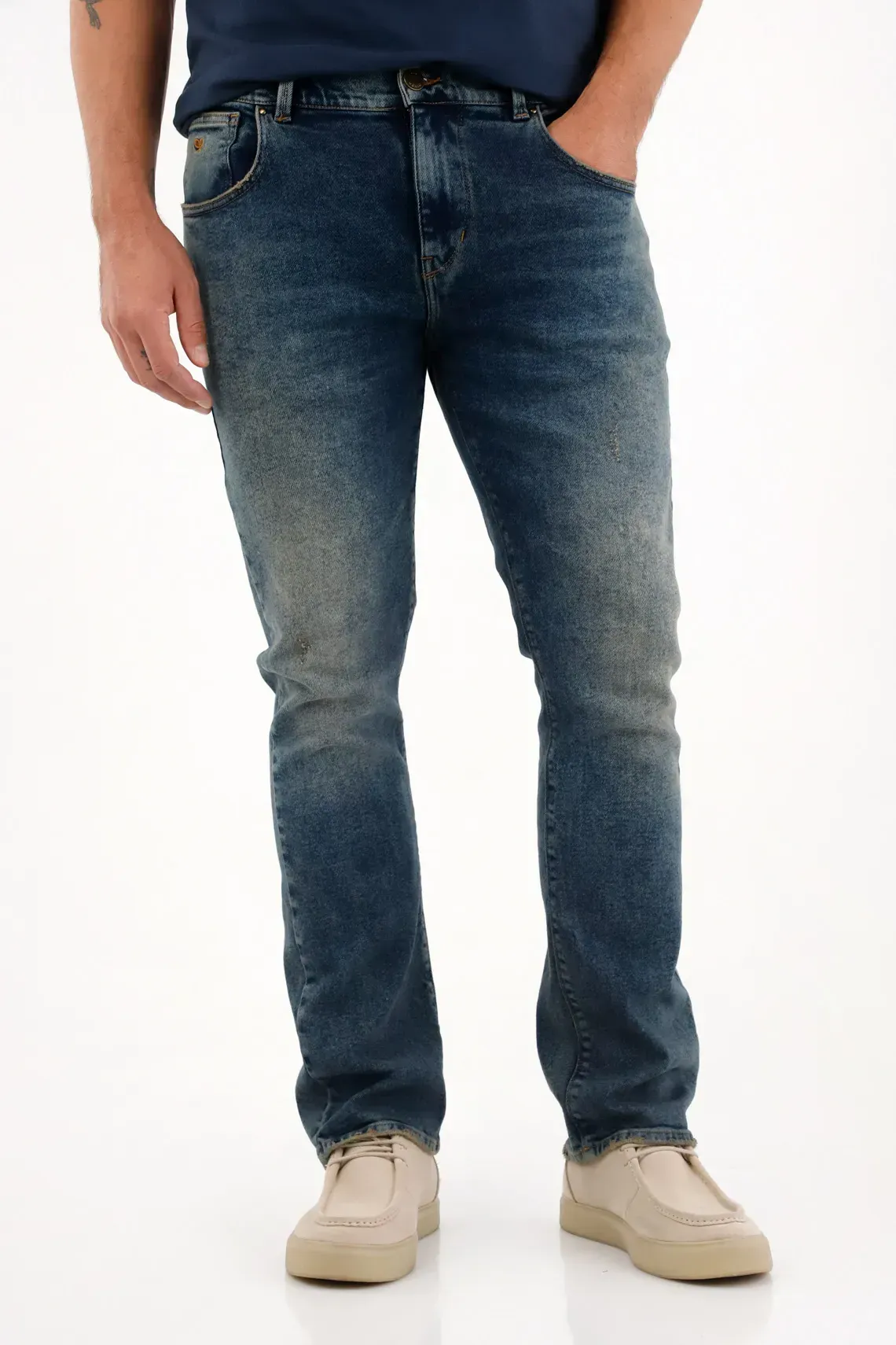 Jean Nudy tradicional para hombre - Agaval