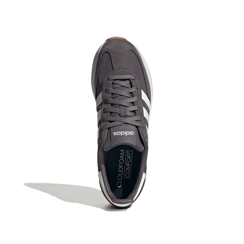 Tenis Adidas Run 72 Hombre Color Cafe Blanco - Agaval