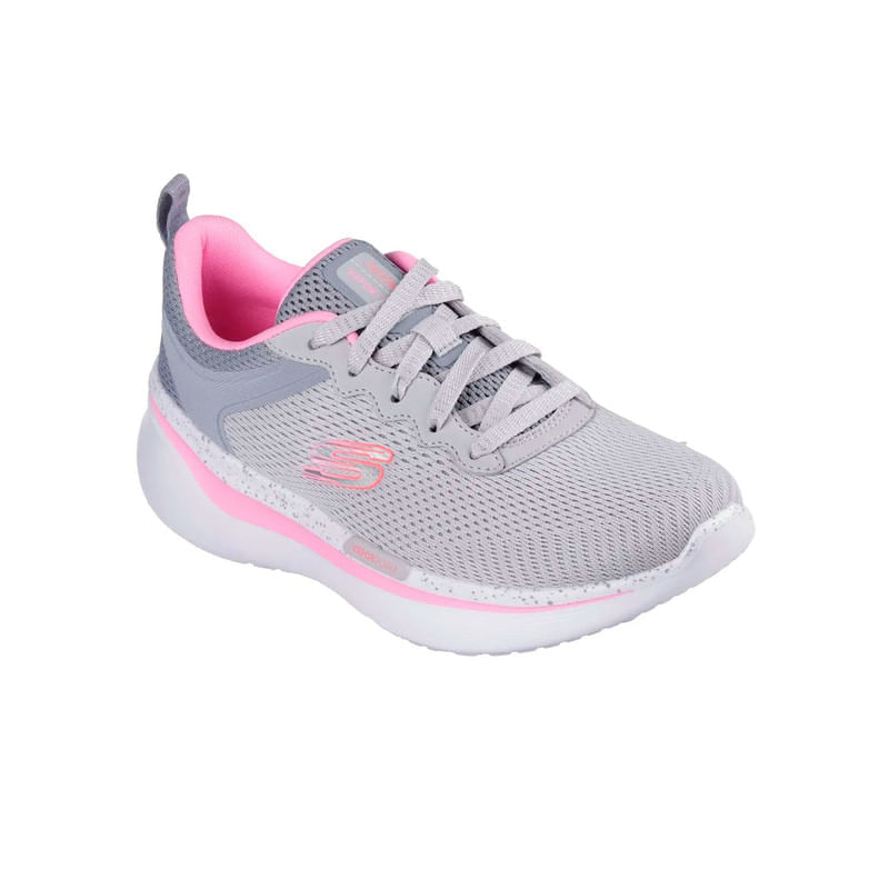 Tenis Skechers Vapor Plus Mujer Color Gris - Agaval