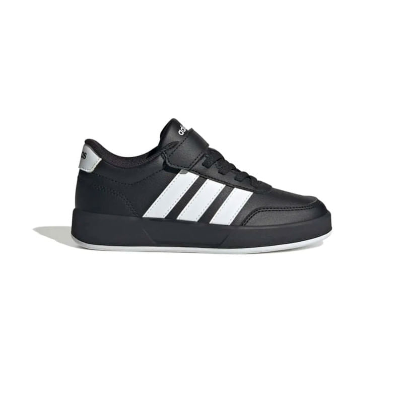 Tenis Adidas Braknet Infantil Color Negro Blanco - Agaval