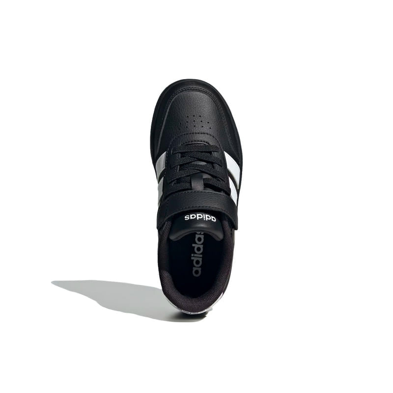 Tenis Adidas Braknet Infantil Color Negro Blanco - Agaval