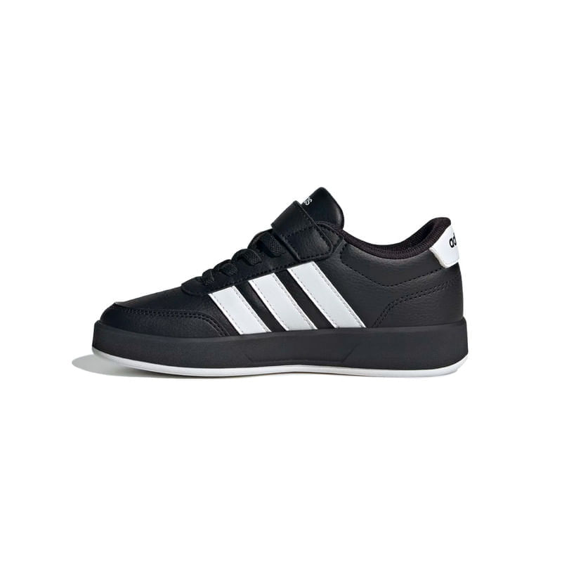 Tenis Adidas Braknet Infantil Color Negro Blanco - Agaval