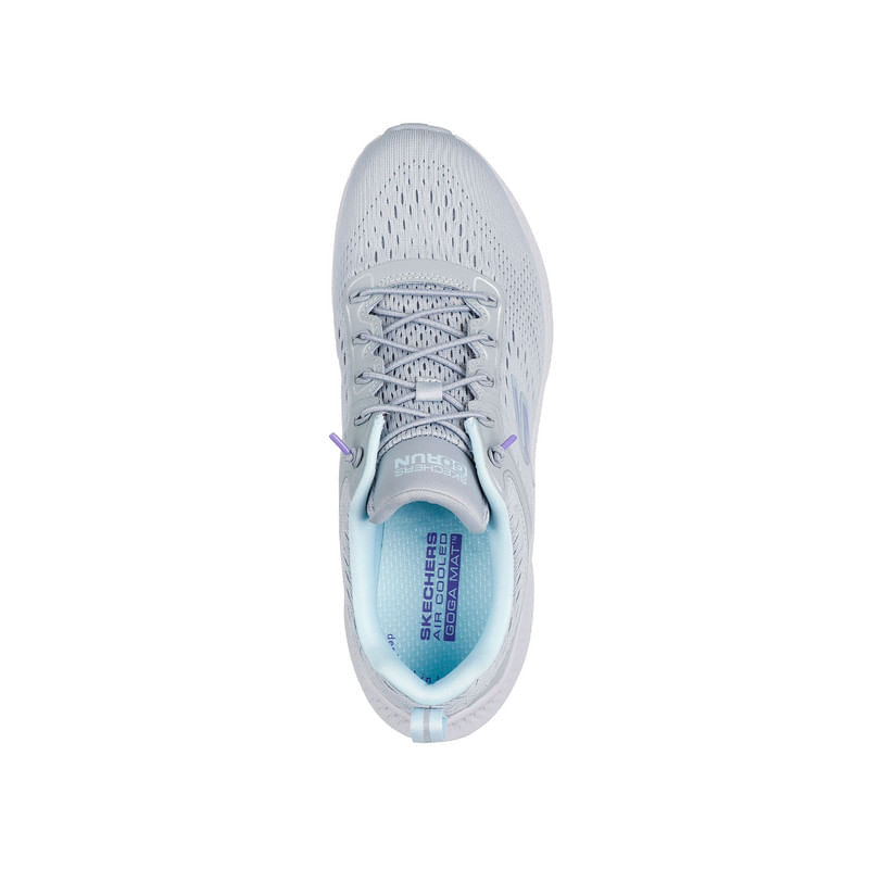 Tenis Skechers Go Run Consistent 2 0 Mujer Color Gris Blanco Azul - Agaval