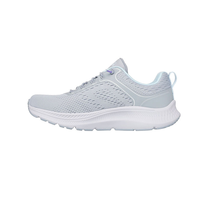 Tenis Skechers Go Run Consistent 2 0 Mujer Color Gris Blanco Azul - Agaval