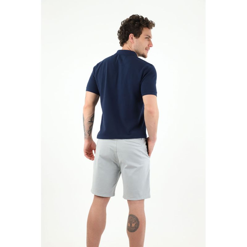 Bermuda Gris Para Hombre Agaval