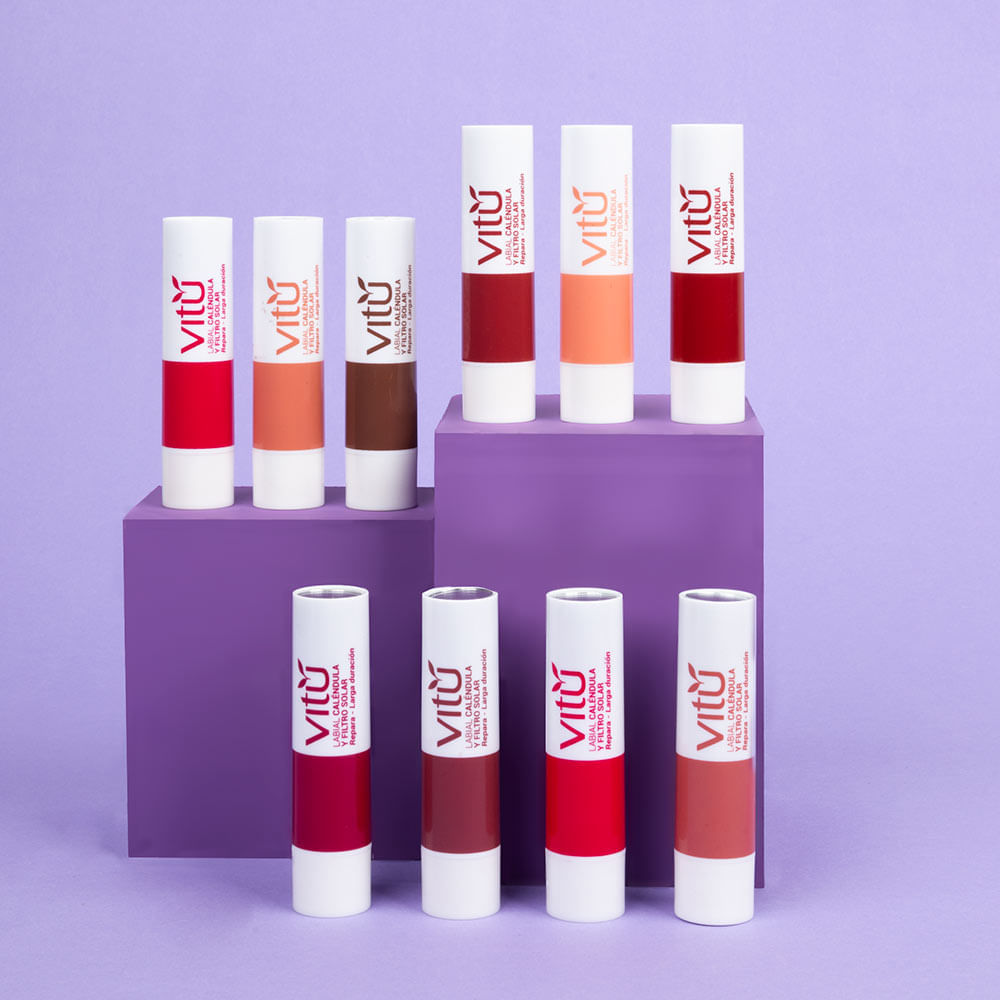 Labial Vitu Calendula Y Filtro Solar Begonia - Agaval